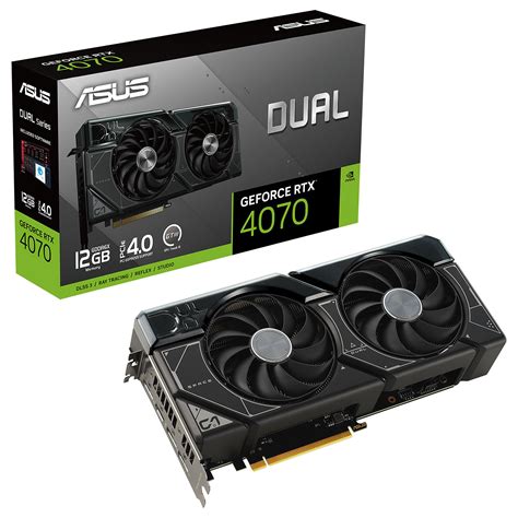 Asus Geforce Rtx 4070 Dual 12gb Asus Devis Gratuit Ldlcpro
