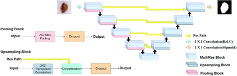 bayesian multiresunet comprises an encoder and a decoder pathway with