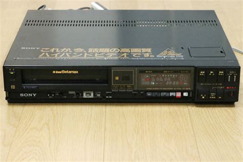 Yahooオークション Sony（ソニー）sl F105 Betamax ベータマックス