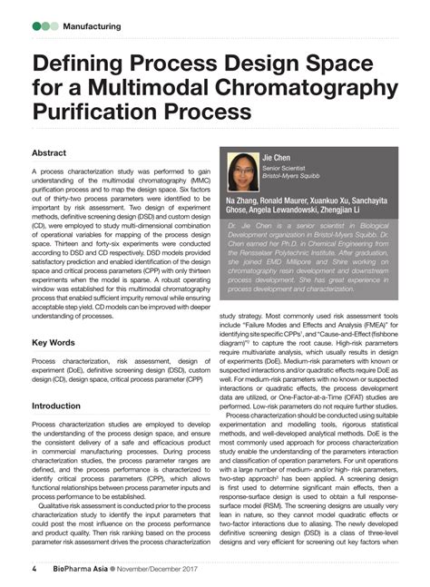 pdf defining process design space for a multimodal chromatography