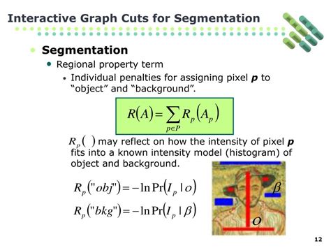 ppt interactive graph cuts for optimal boundary and region segmentation