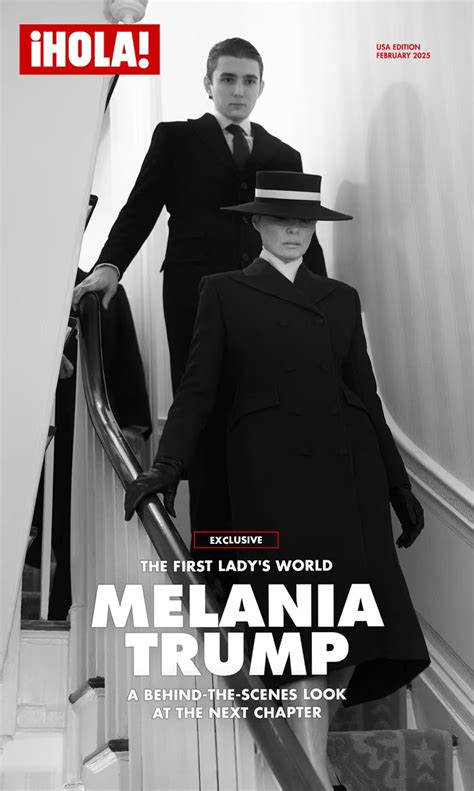 Strong And Soft Melania Trump Graces The Cover Of A Glossy Magazine