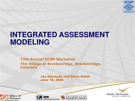 Ppt Integrated Assessment Modeling Powerpoint Presentation Free