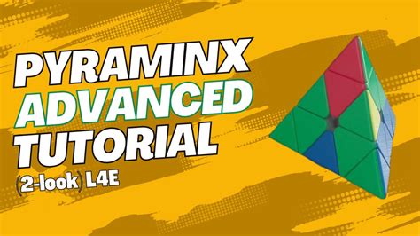 Η Μέθοδος L4e Στο Pyraminx Youtube
