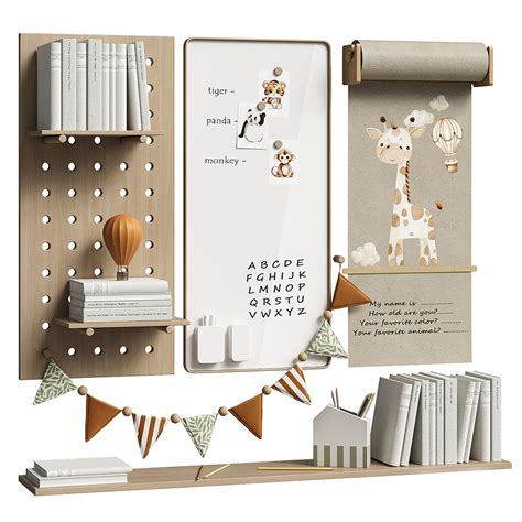 دکور دیواری اتاق کودک 3dimen