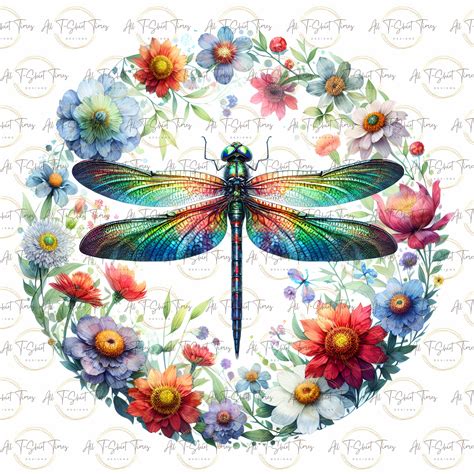 Dragonfly Digital Art Rustic Art Farmhouse Decor Digital Art Digital