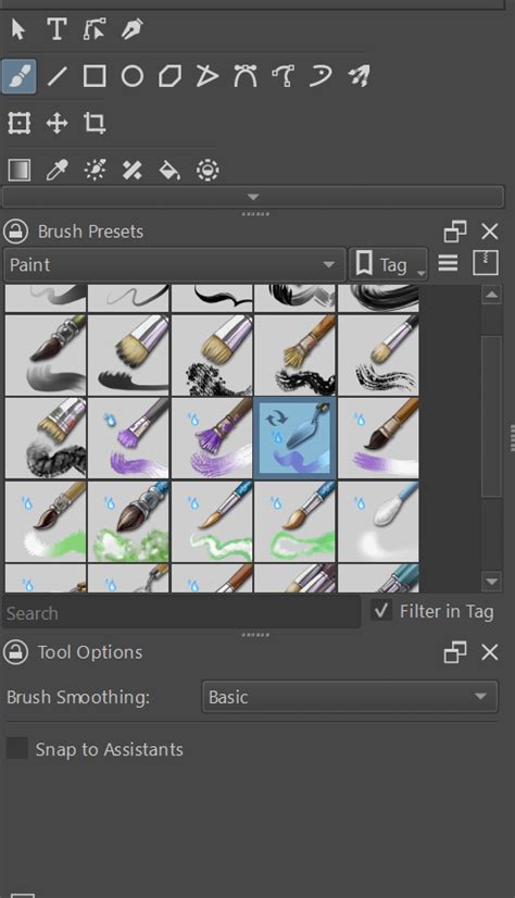 Why Did All The Settings Disappear From Tool Options Rkrita