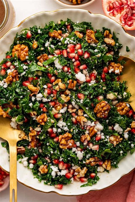 Kale Pomegranate Salad Dressing Dresses Images 2025