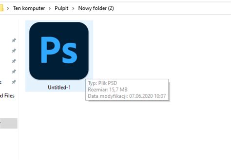 Photoshop Update Mess With File Icons Adobe Community 11558242