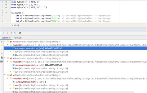 GDB Pretty Printers Crash On Option Like Enums Issue 4155 Intellij