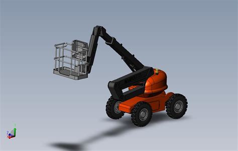 升降机 SOLIDWORKS 2017 模型图纸免费下载 懒石网