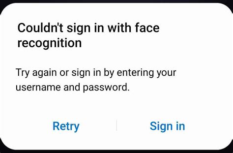 Unable To Authenticate Face After V Update Knox Authentication Manager Samsung Knox