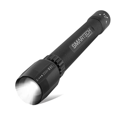 Smartech Guardian Rechargeable 2000 Lumen Led Tactical Flashlights With