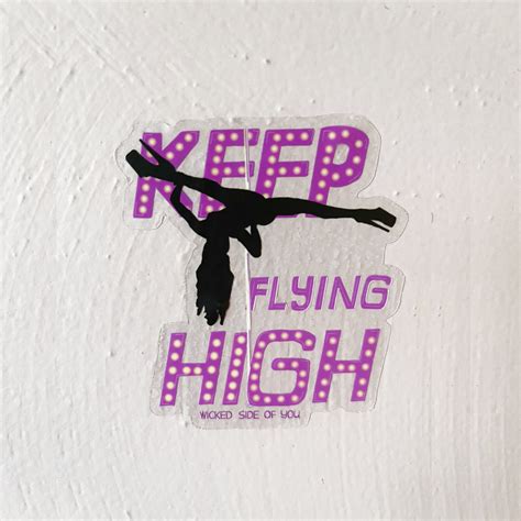Clear Pole Dancer Sticker Pole Fitness Pole Dance Split Etsy