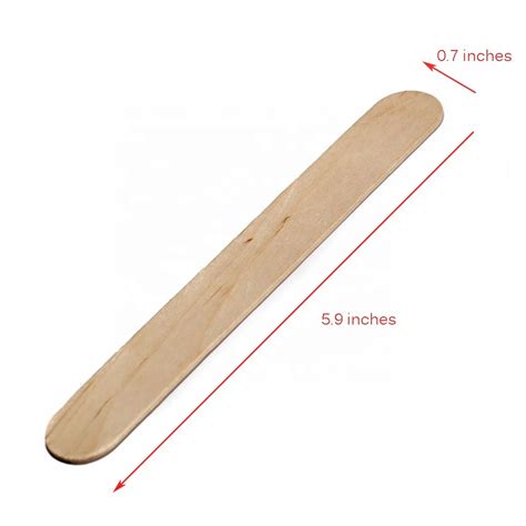 Medical Disposable Sterile Bamboo Wooden Tongue Depressor