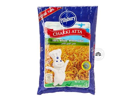 Pillsbury 1 Kg Chakki Atta Lotus Markt