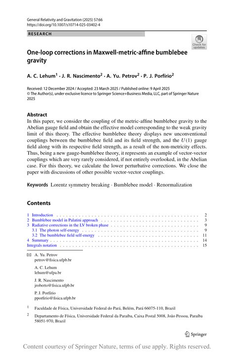 One Loop Corrections In Maxwell Metric Affine Bumblebee Gravity