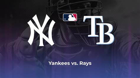 Yankees Vs Rays Betting Odds Probable Starters 4192024
