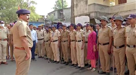 Loudspeaker Row Heavy Security Deployed In Mumbai Neighbouring Areas