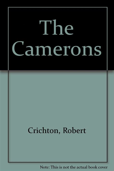 The Camerons Crichton Robert 9780881843187 Books