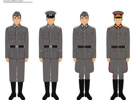 Ddr M56 Service Uniforms Egup By Etccommand On Deviantart