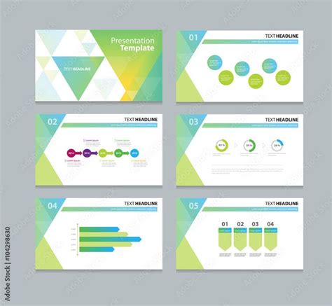 Adobe Stock에서 Abstract Business Template Presentation Slide Background Design 관련 Stock 벡터를