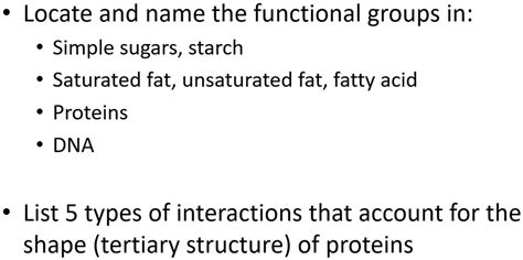 Solved Locate And Name The Functional Groups In Simple Sugars Starch Saturated Fat