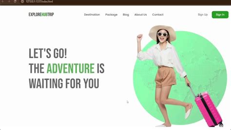 Build A Responsive Website With Html Css And Javascript