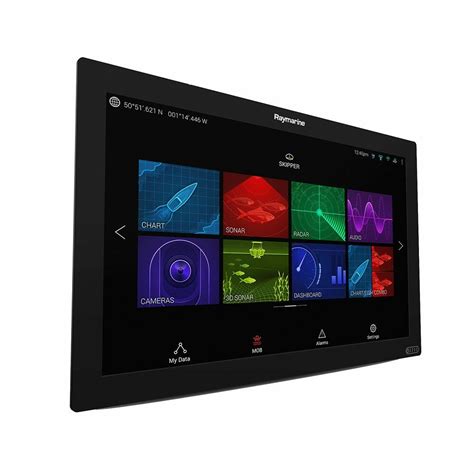 Raymarine Axiom Xl Glass Bridge Multifunction Display Kit With Rcr Sd Alarm Cable T