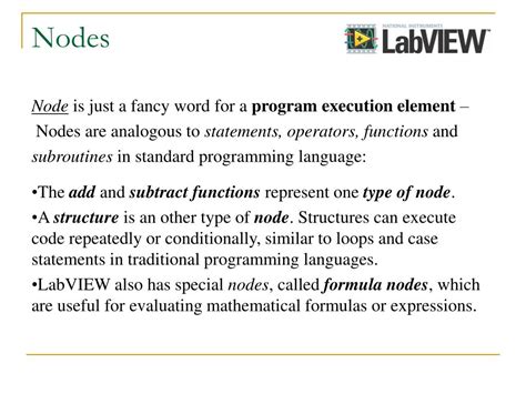 Ppt Labview And G Graphical Programming Language Powerpoint