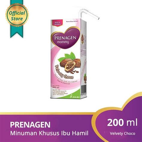 Jual Prenagen UHT Velvety Choco Berry Love Almond Soya 200ml