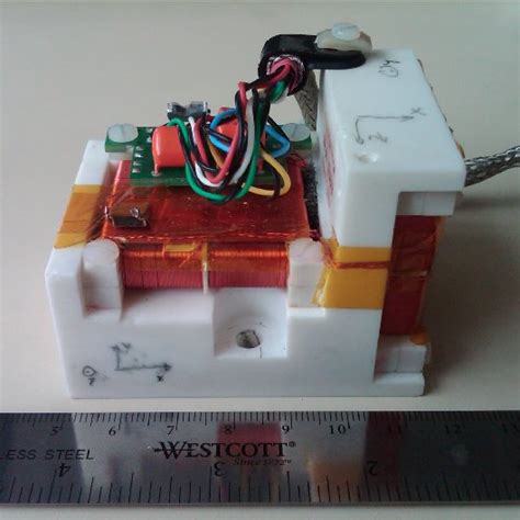 Schematic Of One Fluxgate Component Showing The Major Components The Download Scientific