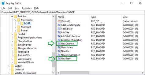 macroview solution provisioning mvsp updates to group policy and