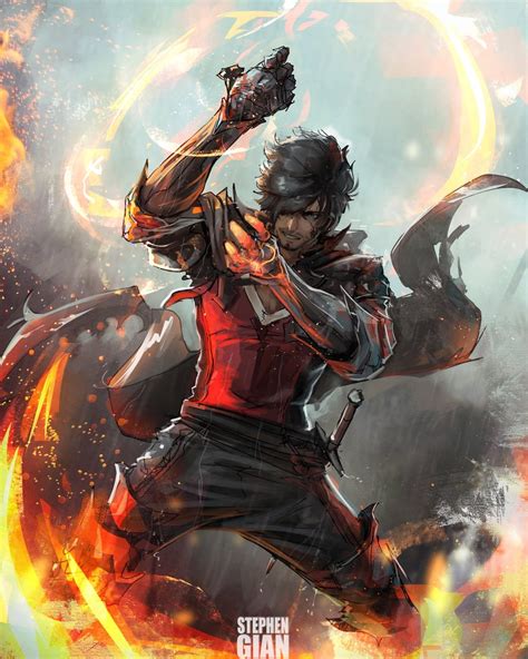 Clive Rosfield Final Fantasy And More Drawn By Stephengiannart Danbooru