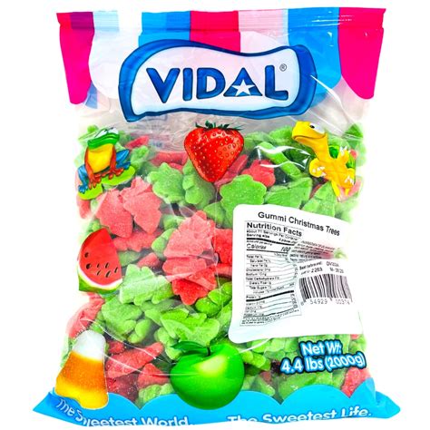 Vidal Gummi Christmas Trees Candy Funhouse Candy Funhouse Ca