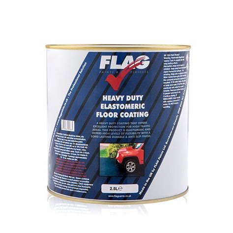 Flag Paints Heavy Duty Elastomeric Floor Coating Anti Slip Bosun Bobs