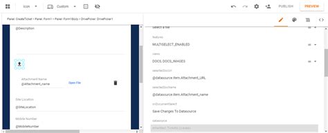 App Maker Return From The Drive Picker Multiple Selected Files Stack