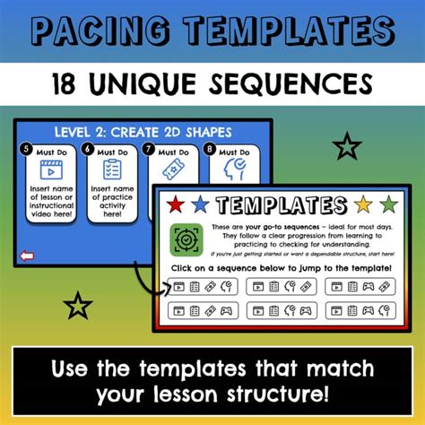 Teks 2 8a Create 2d Shapes Self Pacing Lesson Templates 2nd Grade