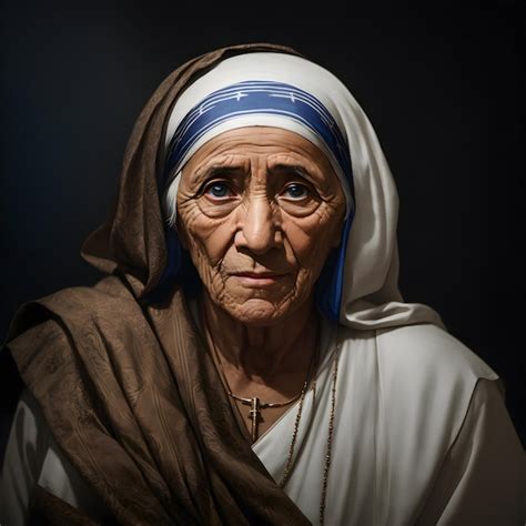 Premium Photo Mother Teresa Catholic Nun Humanitarian Missionaries Of