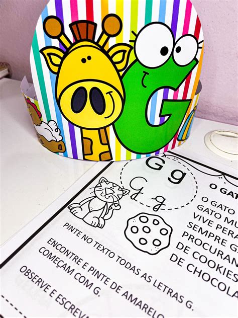 Kit Letras LETRA G Professora Nayarah