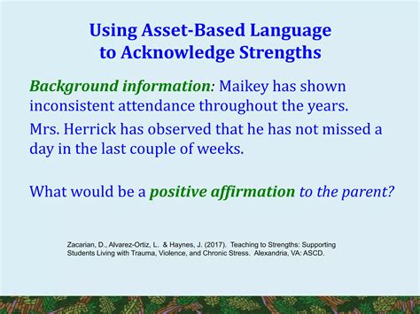 The How And Why Of Strengths Based Teaching Pptx