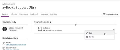 Blackboard How To Link A Zybook Assignmentsectiontoc To An Lms Zybooks Help Center