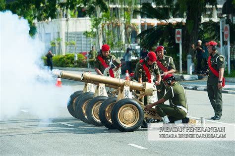 Tembakan Meriam Jabatan Penerangan Brunei Darussalam