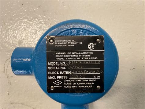 Gems Exp Proof Float Switch Ls 2050 55690 Ls 30290 Ss Ss Ef Appleton Encl