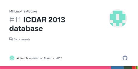 Icdar Database Issue Mhliao Textboxes Github