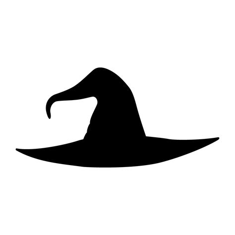 Witch Hat Icon Vector Halloween Illustration Sign Witch Symbol Or