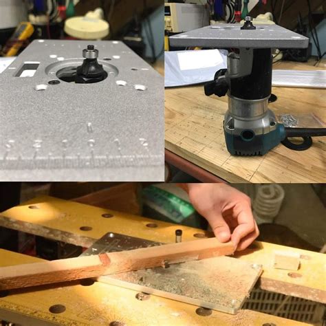Set Multifunctional Aluminium Router Table Inser Grandado