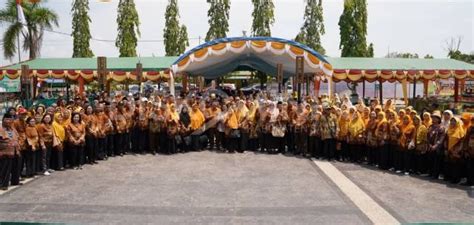 Wakil Bupati Sanggau Menghadiri Peringatan HUT PWRI Ke 61 Diskominfo