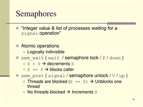 Ppt Pthreads Locks Semaphores Powerpoint Presentation Free Download Id650892