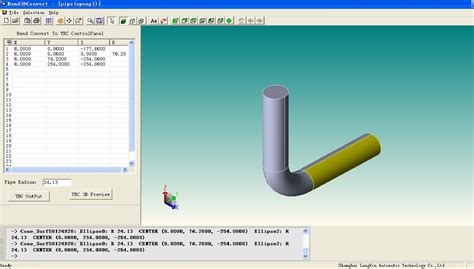 花了一年时间开发的三维弯管机交互式转档软件 三维管子模型UG SOLIDWORK PRO E文件转成YBC wendyboy 博客园